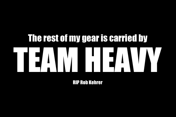 Team Heavy | Rob Kehrer Wilderness Classic Memorial